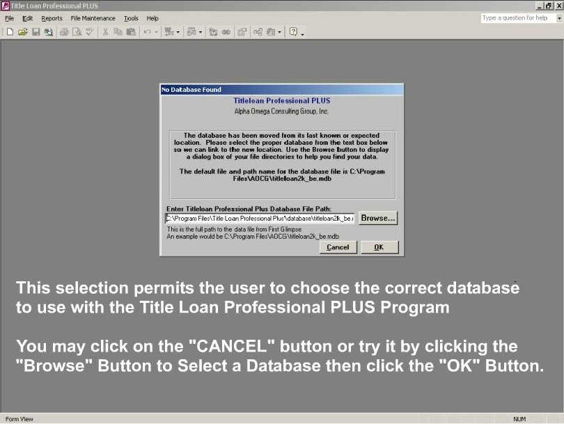 Title Loan Professional PLUS Screenprints - Main Page